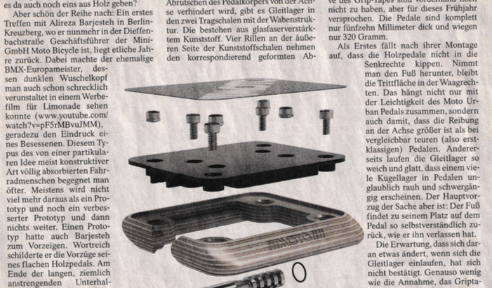 MOTO Pedale im Test - FAZ Technik und Motor